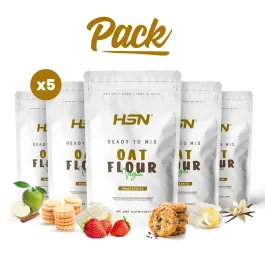 Instant Oat Flour Various Flavours - HSN Packs